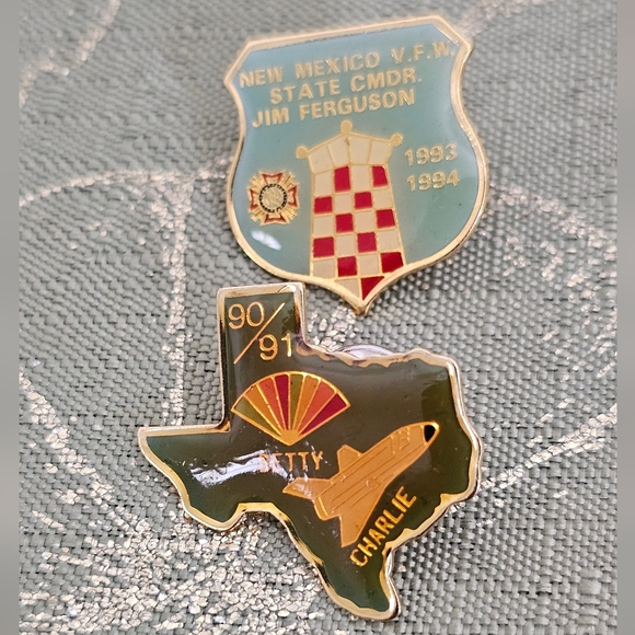 Accessories | Vintage Vfw Pins Set 199s | Poshmark